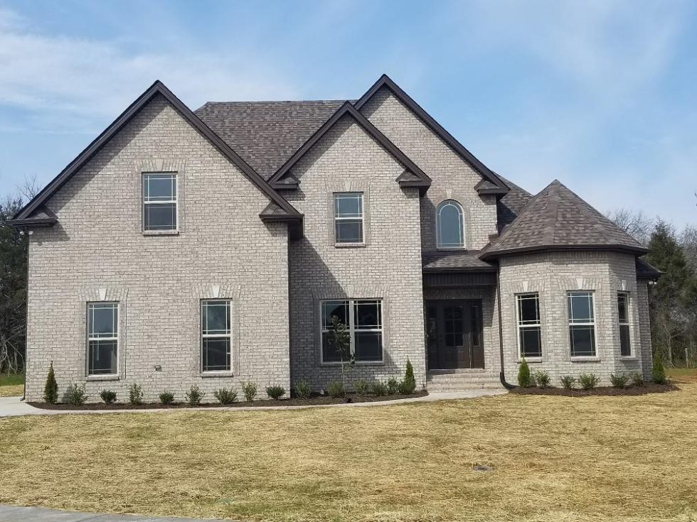 Grey Brick Home Inspiration - North Georgia Brick