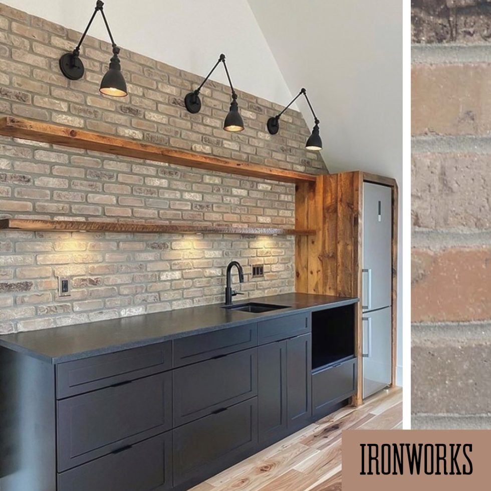Brick Accent Wall Inspiration - North Georgia Brick